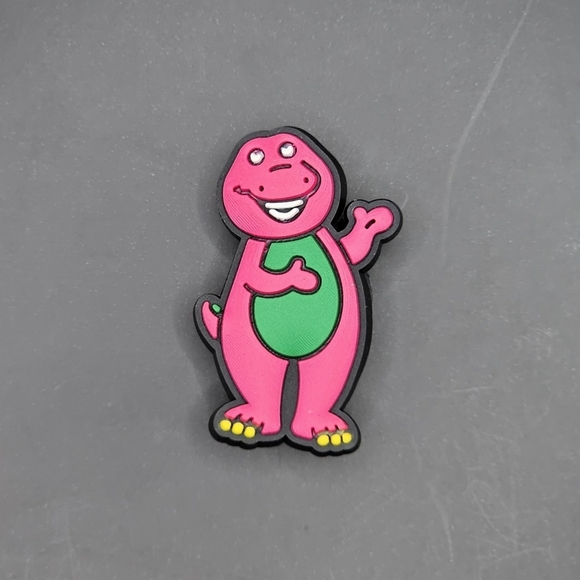 CROCS | Accessories | 55 Barney Croc Charm | Poshmark